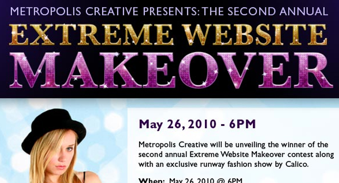 Announcing the 2nd Annual Extreme Website Makeover Party - Metropolis ...