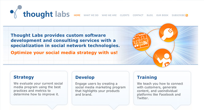 Thought Labs Rebrands with New Logo and Website - Metropolis Creative ...